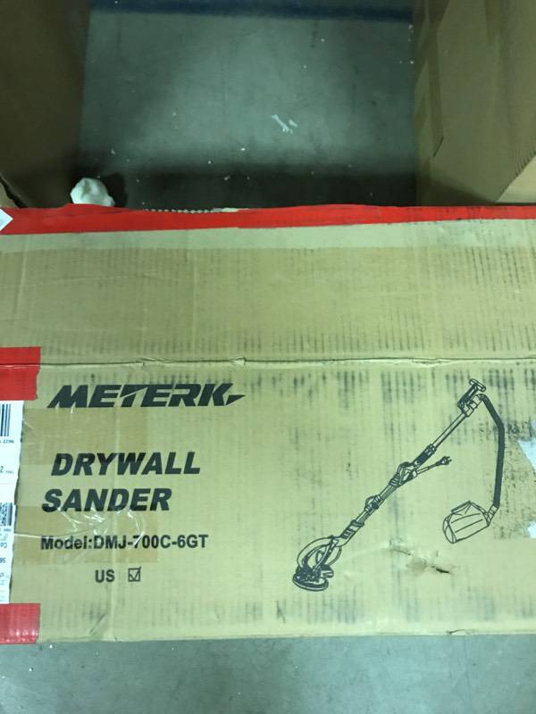 Meterk Drywall Sander Model DMJ 700C 6GT Auction Auction Nation
